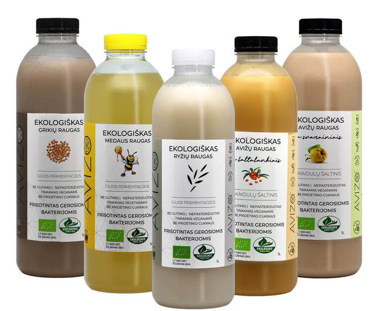 AVIZO ekologiškas probiotinis raugas dovanaisgamtos.lt